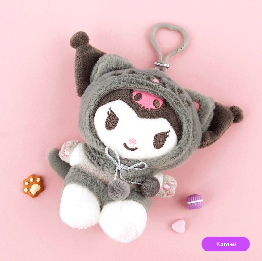Sanrio Cat 5" Clip Kuromi – Mirae
